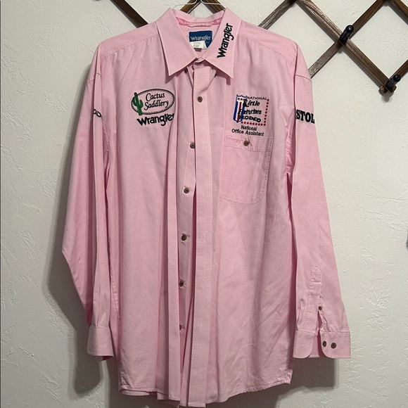 Wrangler | Shirts | Mens Rodeo Sponsor Shirt | Poshmark